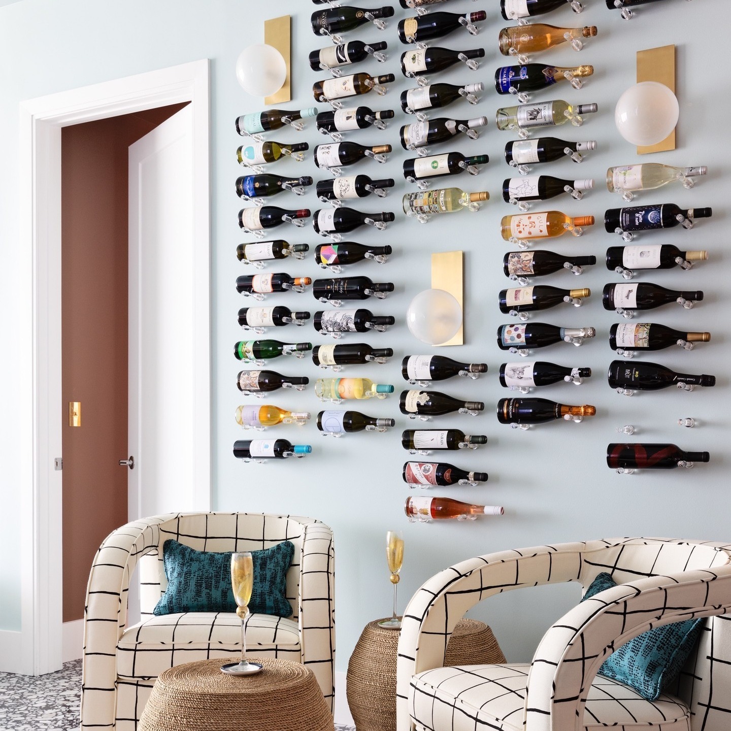 The Wine Pegs System | Modern Wine Cellar Storage