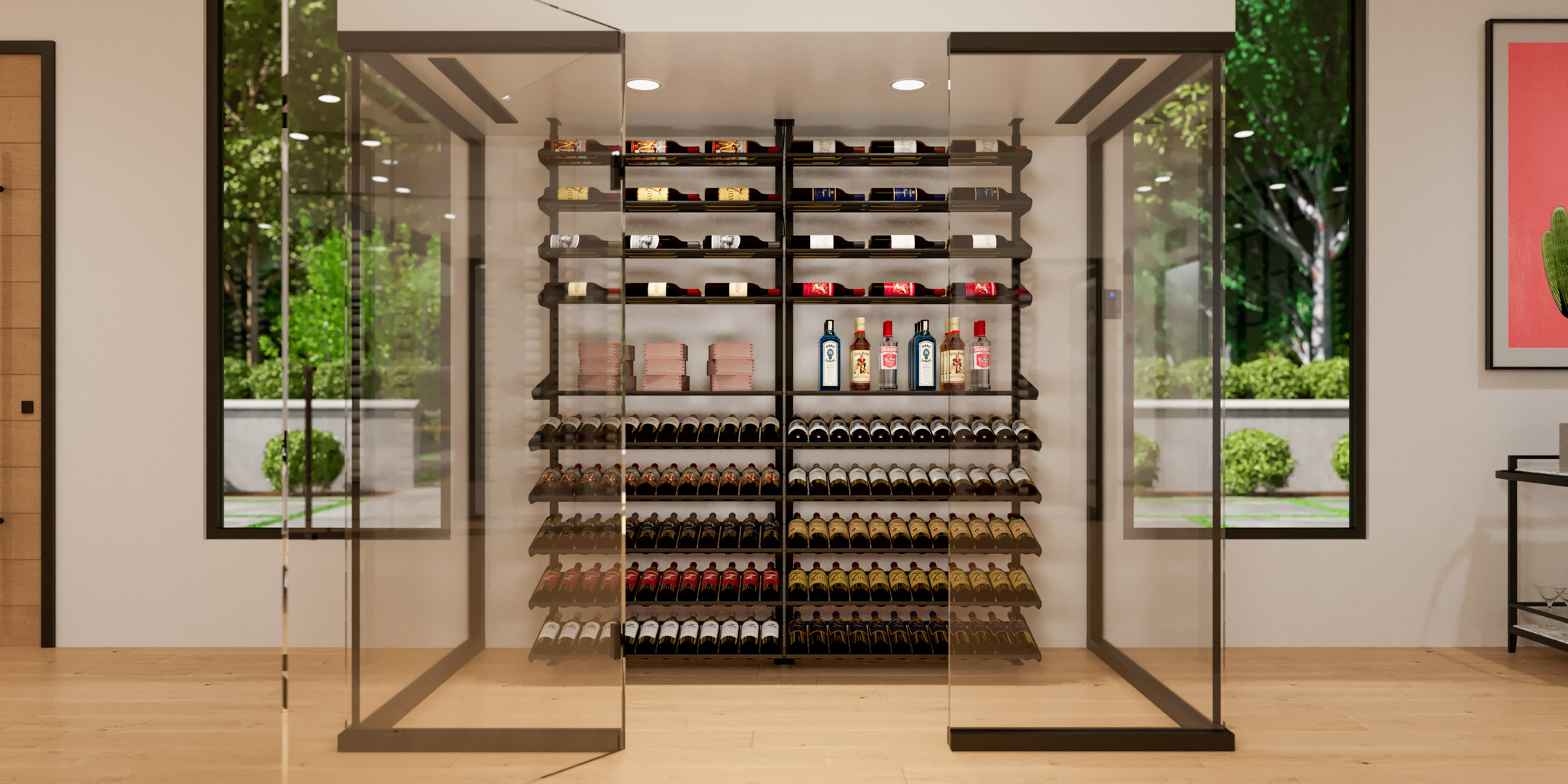 Showcase Series Wine Shelf | Transform Your Home with Style